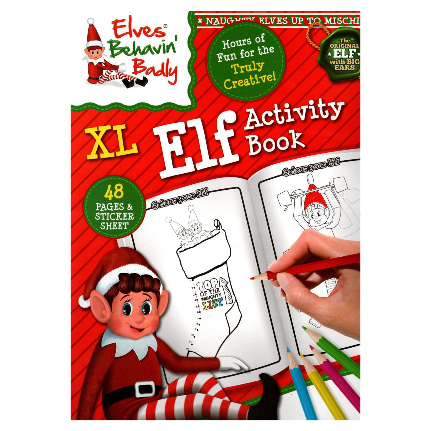 The Elf on the Shelf Activity Book set of 2 – MyToy.co.za