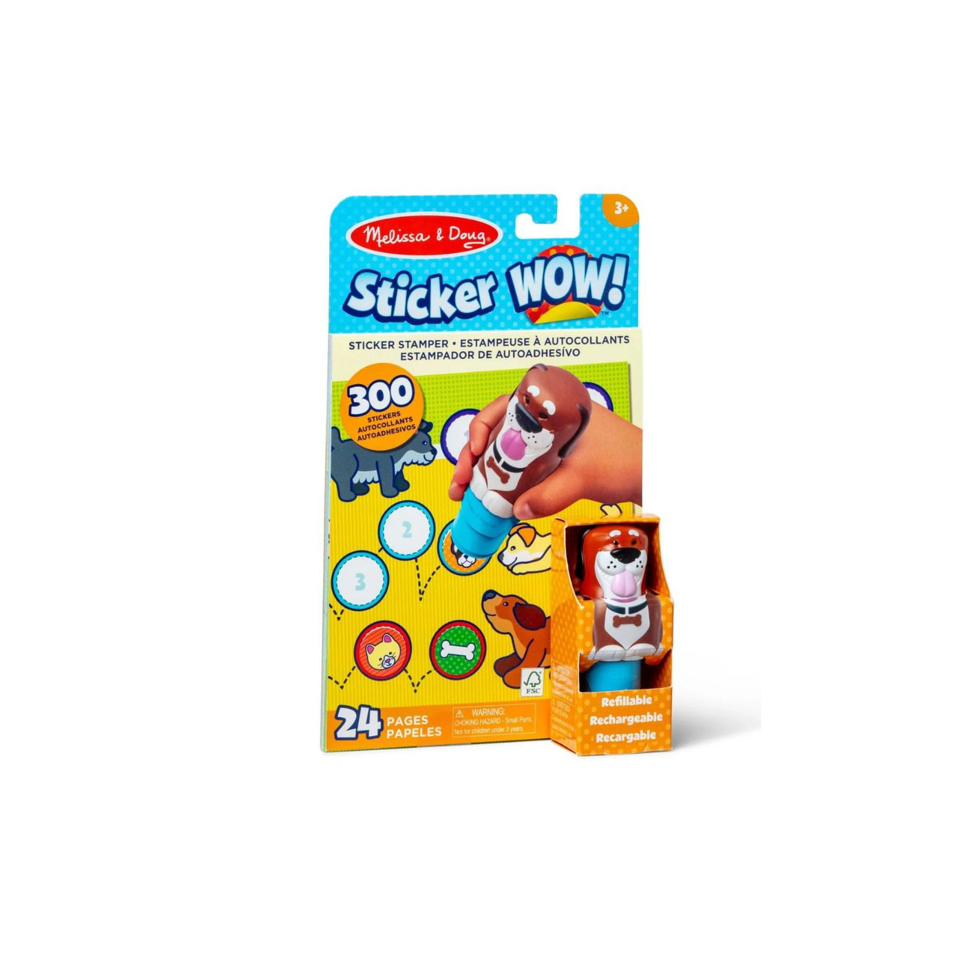 Melissa & Doug Sticker WOW! - Sticker Stamper & Activity Pad - Dog ...