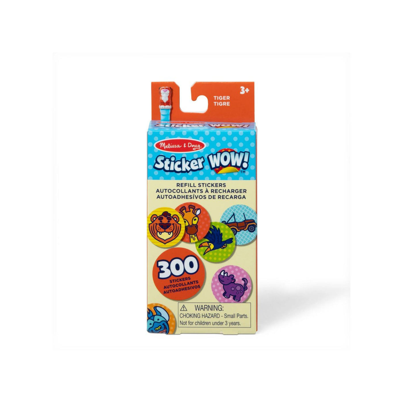 Melissa & Doug Sticker WOW! - Refill Stickers - Tiger – MyToy.co.za