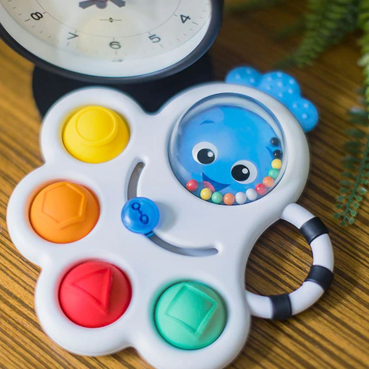 Baby Einstein - Opus’s Shape Pops Sensory Rattle & Teether – MyToy.co.za
