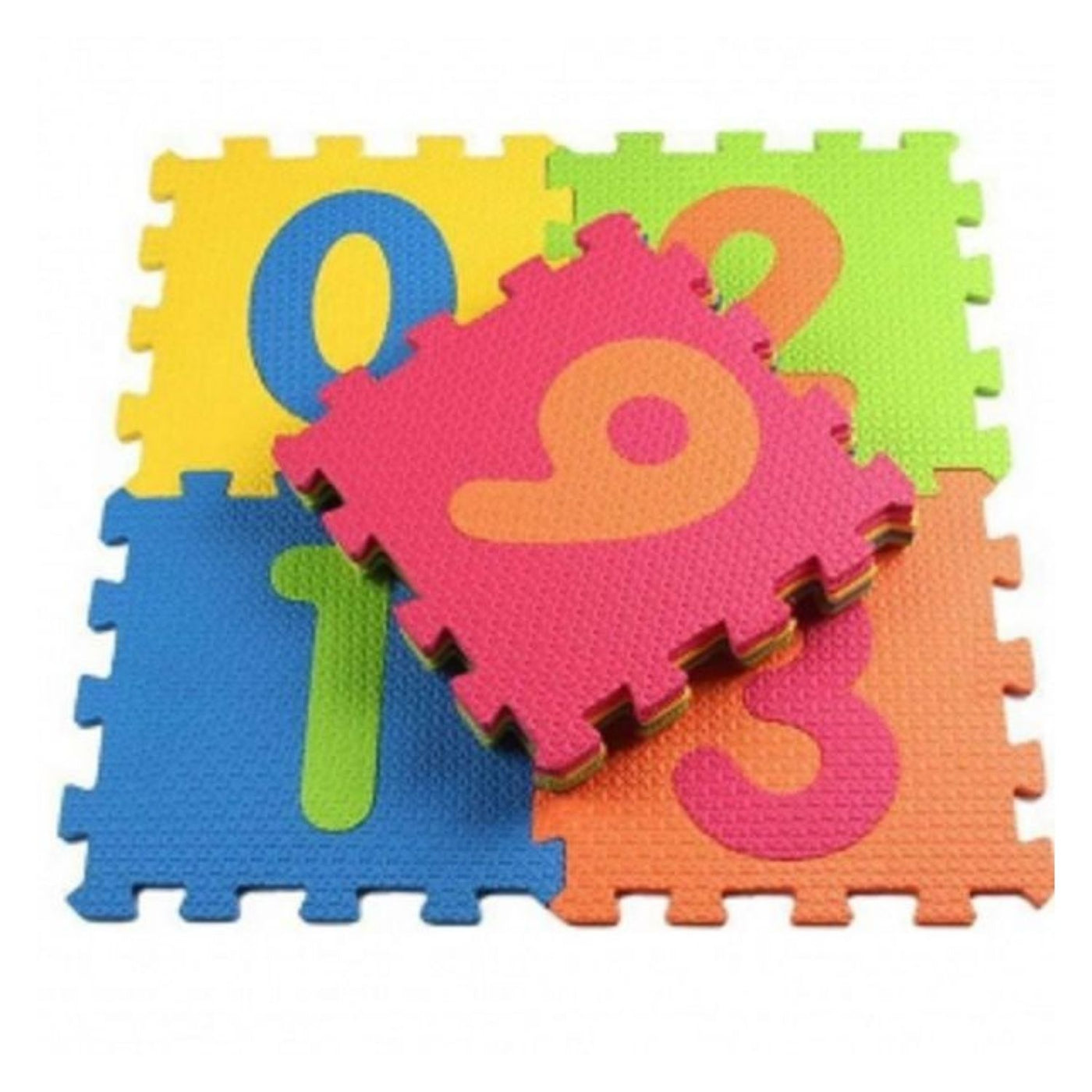EVA Numbers Mat - 10 Blocks (28cm x 28cm) – MyToy.co.za
