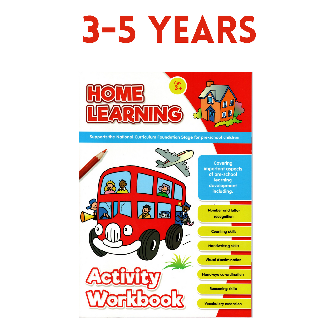 Home Learning Activity Book - The Wheels on The Bus – MyToy.co.za