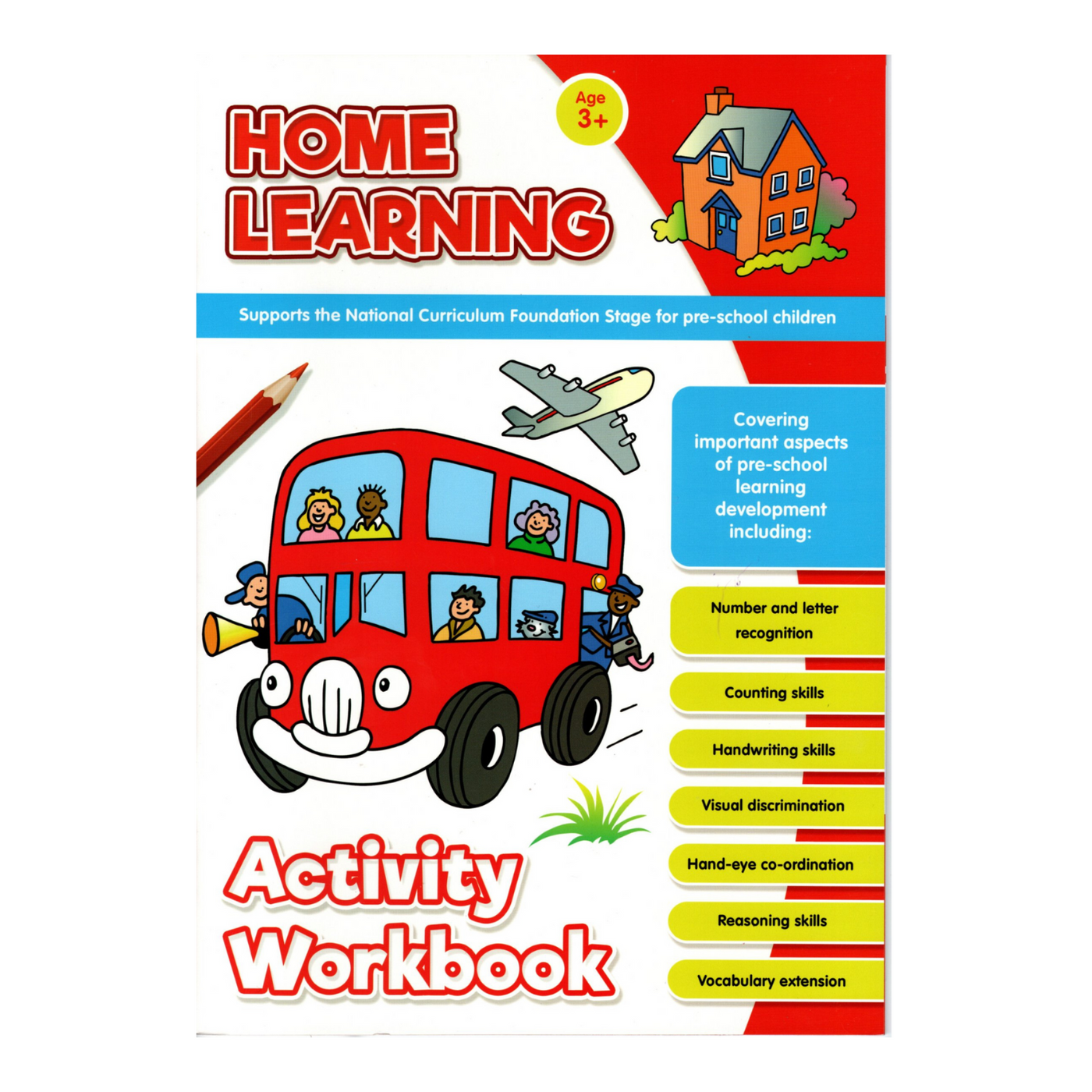 Home Learning Activity Book - The Wheels on The Bus – MyToy.co.za