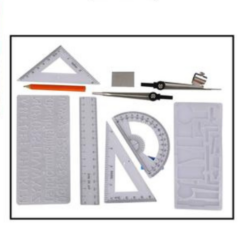 Khoki - Stationery Mathematical Set 11pce