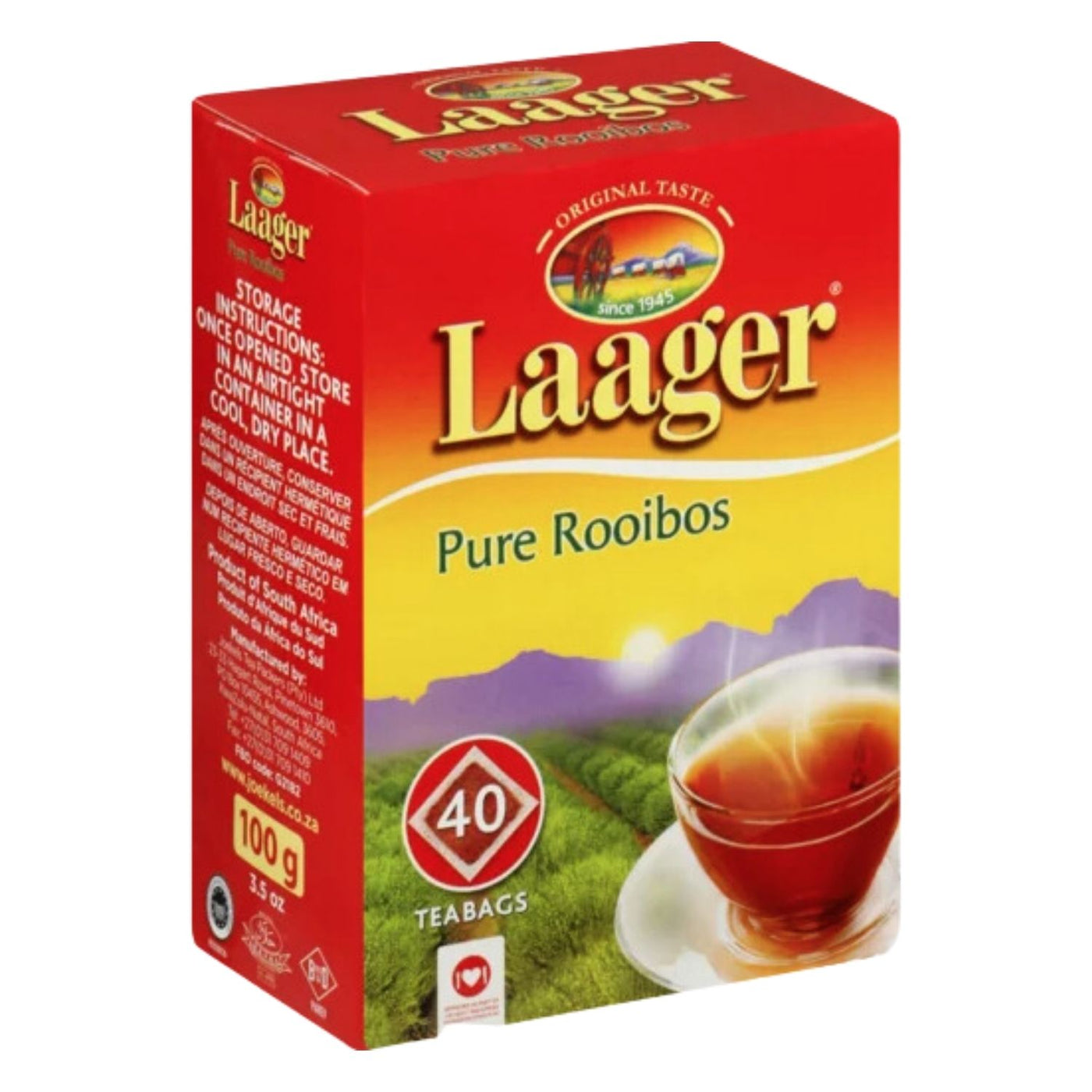 Laager Rooibos 40's – MyToy.co.za