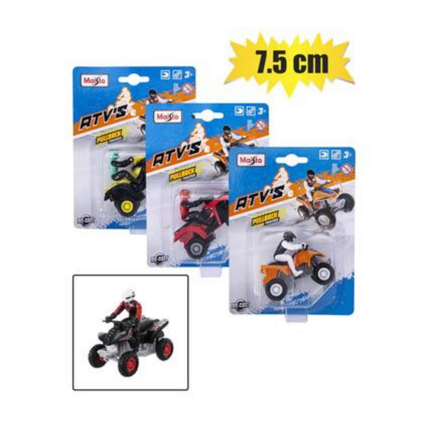 Maisto MDC ATV Assortment Die-cast – MyToy.co.za