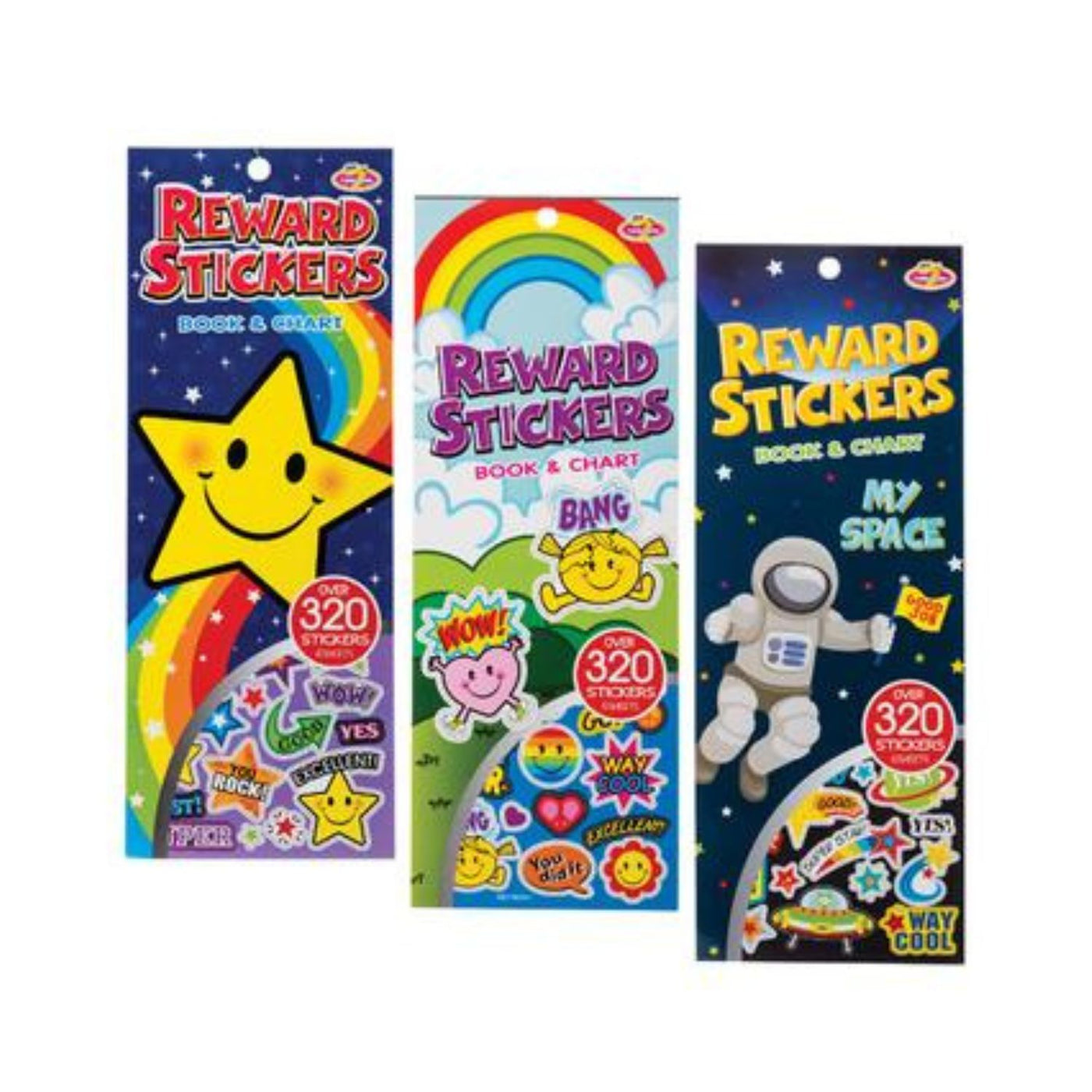 Teacher Reward Sticker Pad - 320 Star Stickers – MyToy.co.za