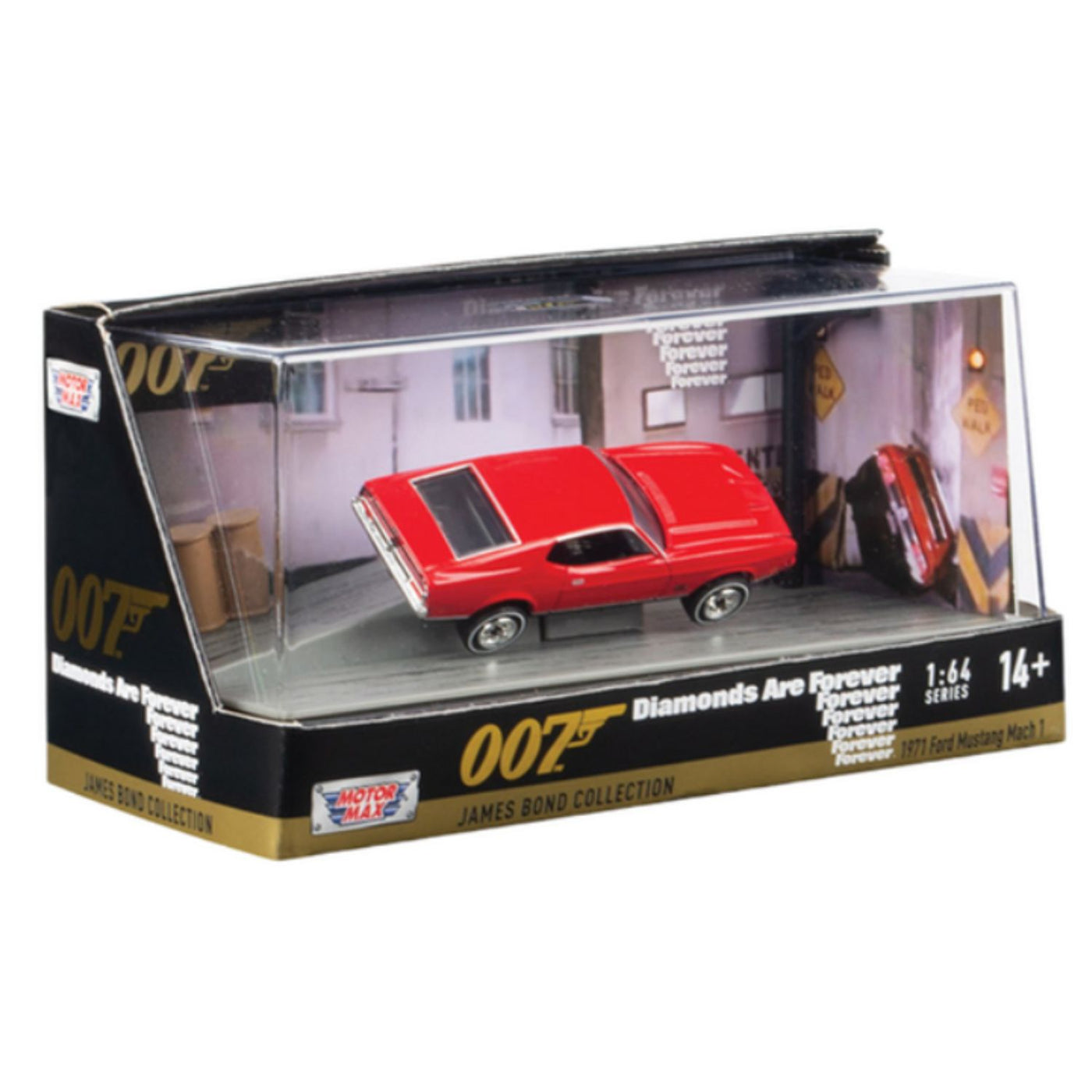 Motormax James Bond - 3 - 1971 Ford Mustang Mach I – MyToy.co.za
