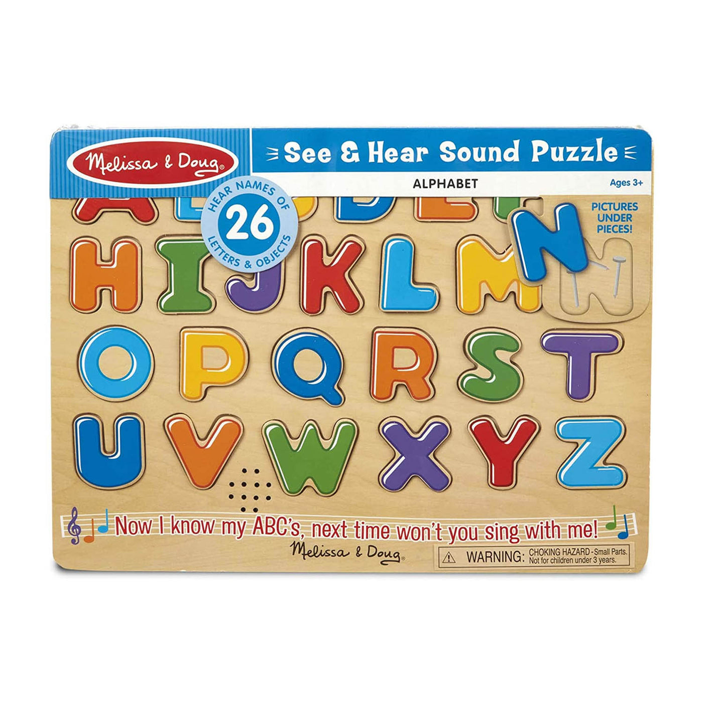 Melissa & Doug Alphabet Sound Puzzle - 26 Pieces – MyToy.co.za