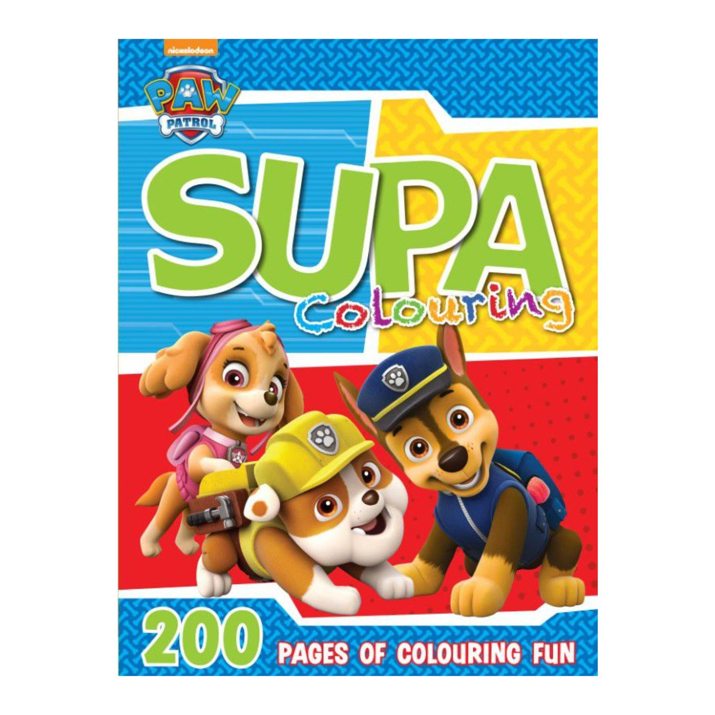 Paw Patrol Colouring Book 200 pages – MyToy.co.za