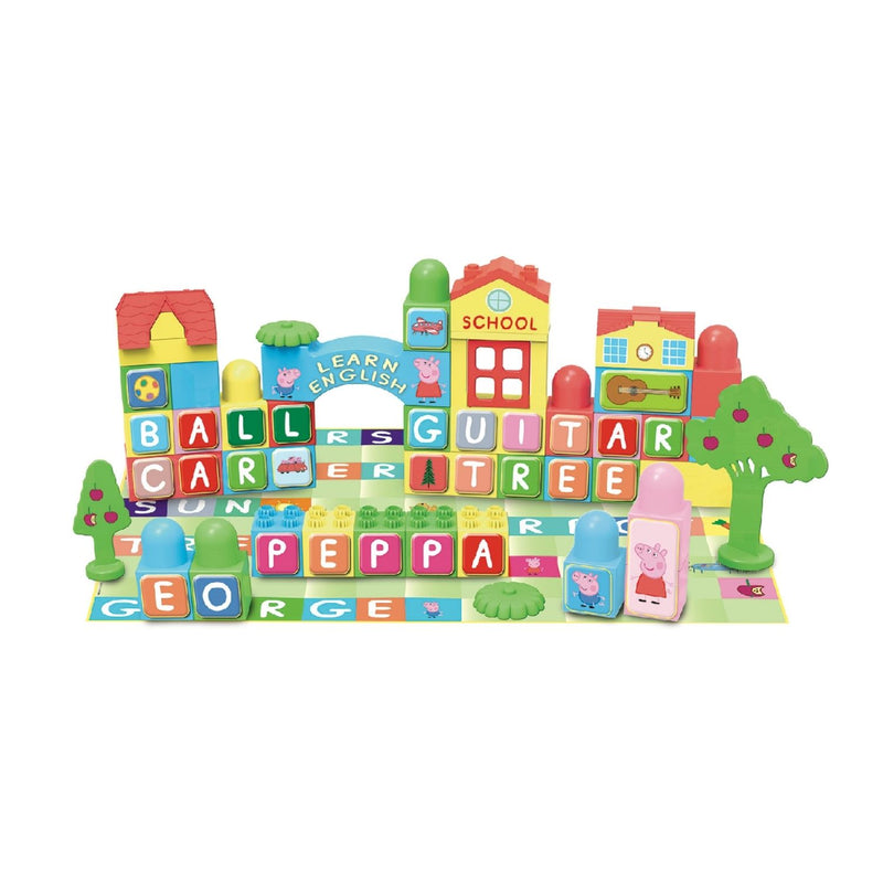 Peppa Pig Learning English Blocks Kit