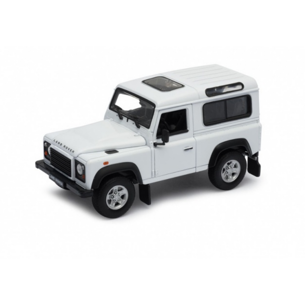 Welly 2020 Land Rover Defender White Scale 1:24